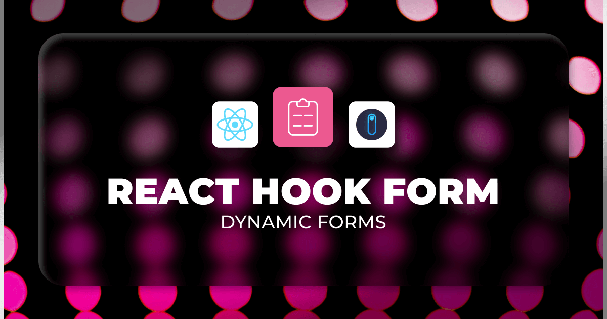 Building a Reusable Form Control Component with React Hook Form and ... Building a Reusable Form Control Component with React Hook Form and ...